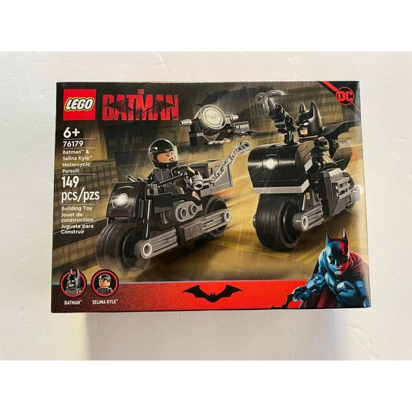 Lego | Toys | Nib Batman Selina Kyle Motorcycle Pursuit Lego Set 7679 ...
